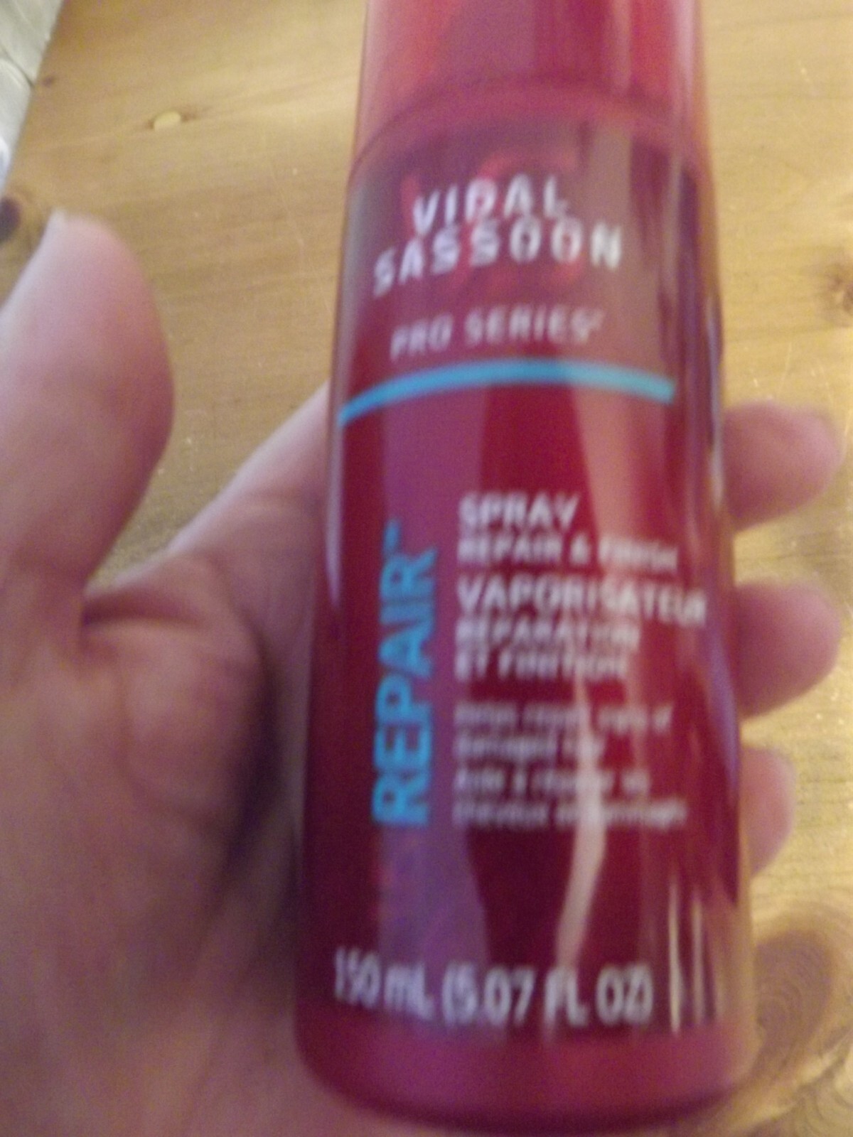 Vidal Sassoon Pro Series Spray Repair & Finish 5.07 oz. FOR DAMAGED ...