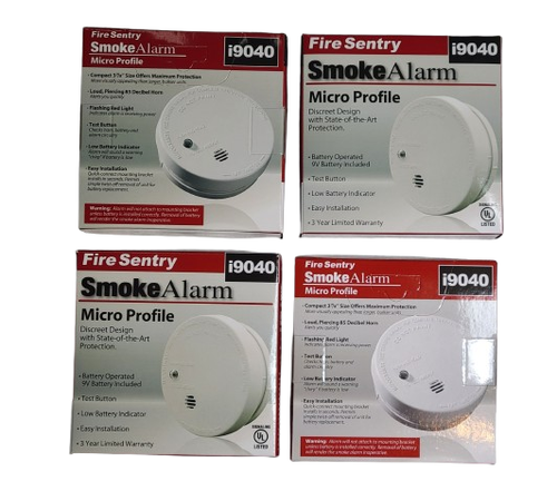 Kidde Smoke Alarm Detector Micro Profile Model i9040 Ionization ...