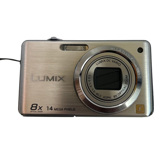 Panasonic Lumix DMC-FS30 Digital Camera 14MP 8x Optical Zoom Silver | eBay
