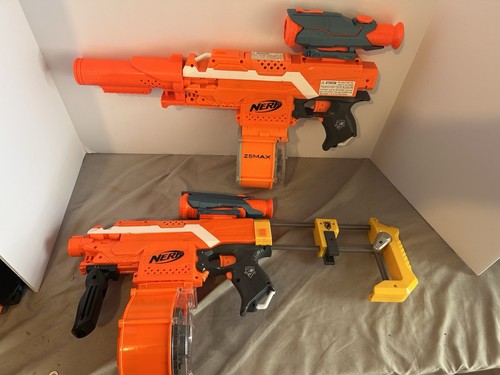 Nerf N-Strike Elite Stryfe Blaster Orange Electronic Flywheel With ...