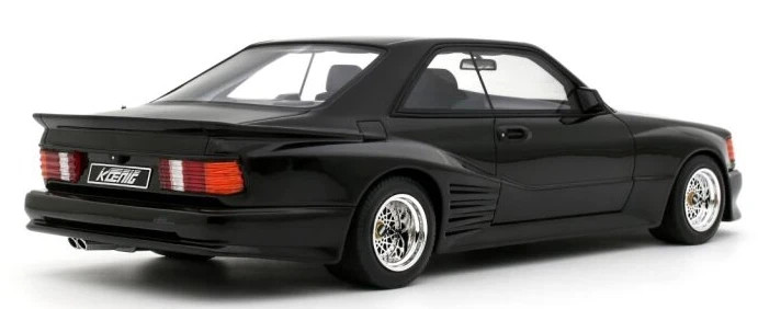 MERCEDES BENZ 560 SEC KOENIG SPECIAL BLACK 1:18 SCALE MODEL BY OTTO ...