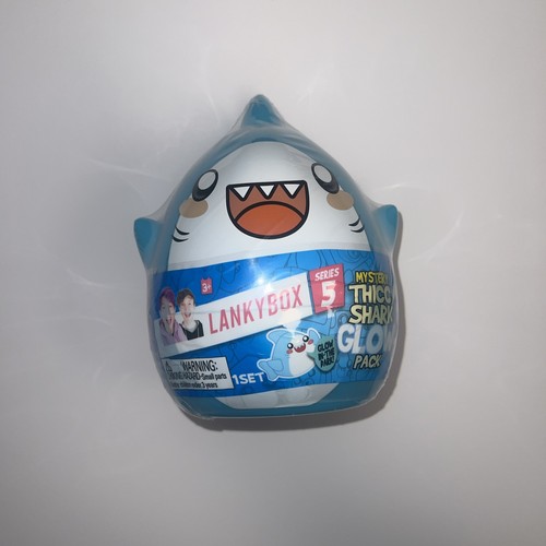 Lanky Box Thicc Shark Glow In The Dark Mystery Mini Figure Pack 6 Piece ...