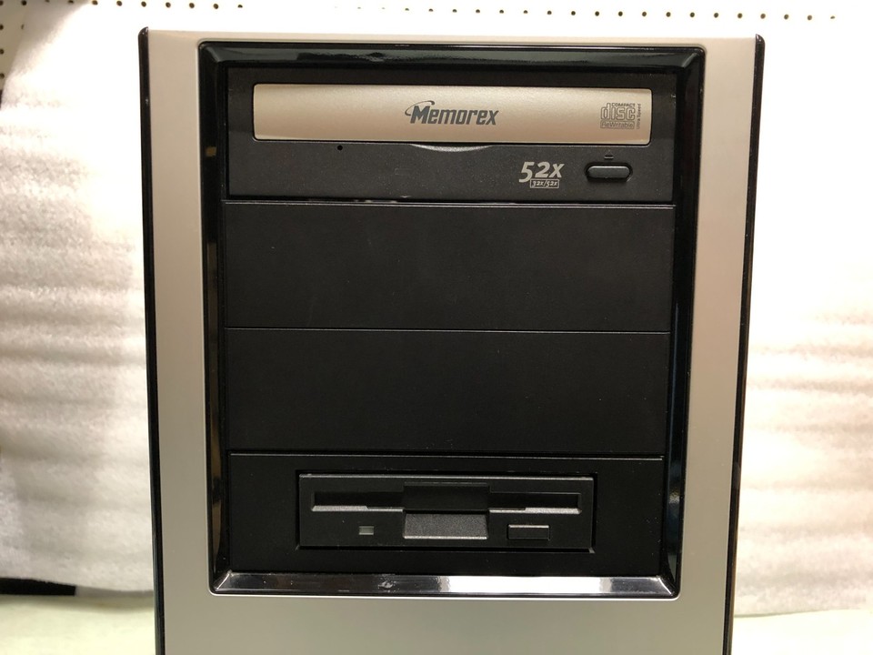 Antec Solo Mid Tower ATX Black/Silver Steel Mid-2000s Computer Case ...
