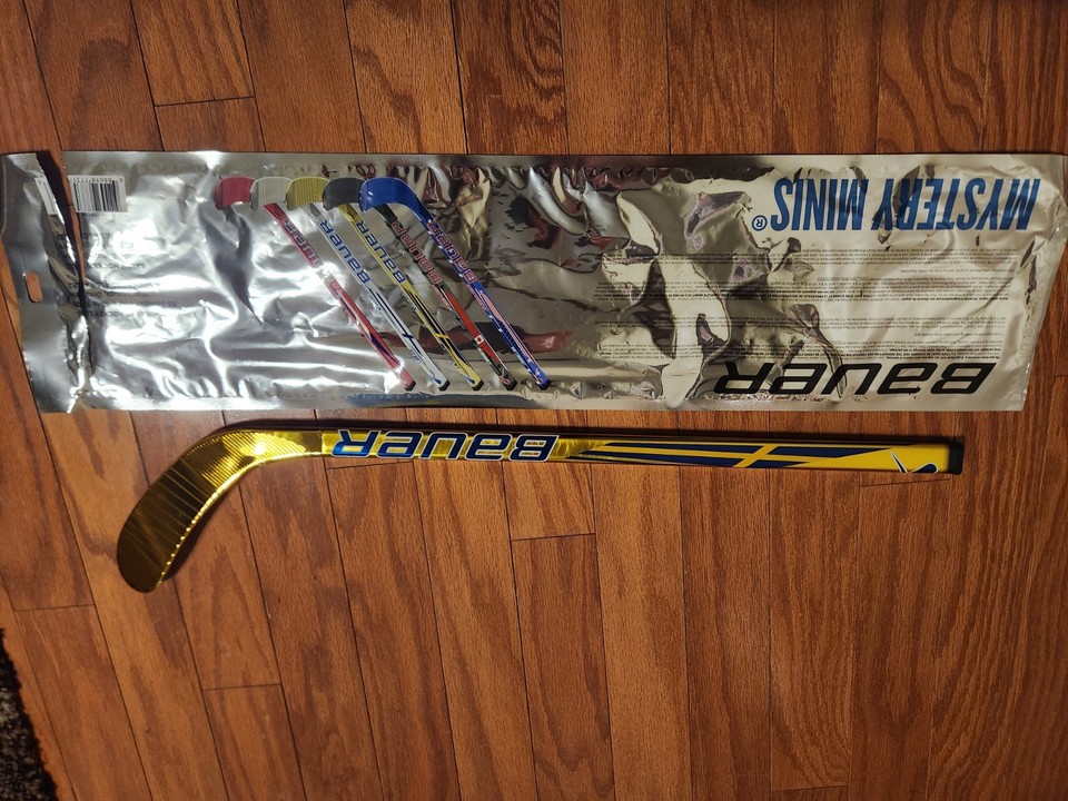 Bauer International Mystery Mini Hockey Stick - Sweden Elias Pettersson ...