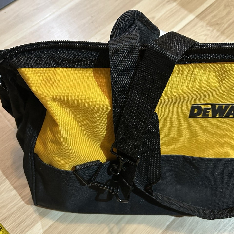 DEWALT 24" Large 11-Pocket Heavy Duty Nylon Contractor Tool Bag 659584 ...