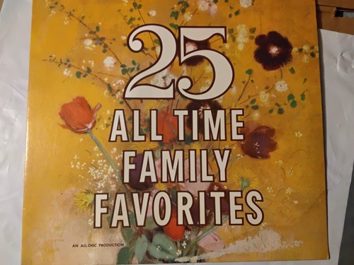 All-Disc 33 RPM Record ,25 all time Favorites vg | eBay