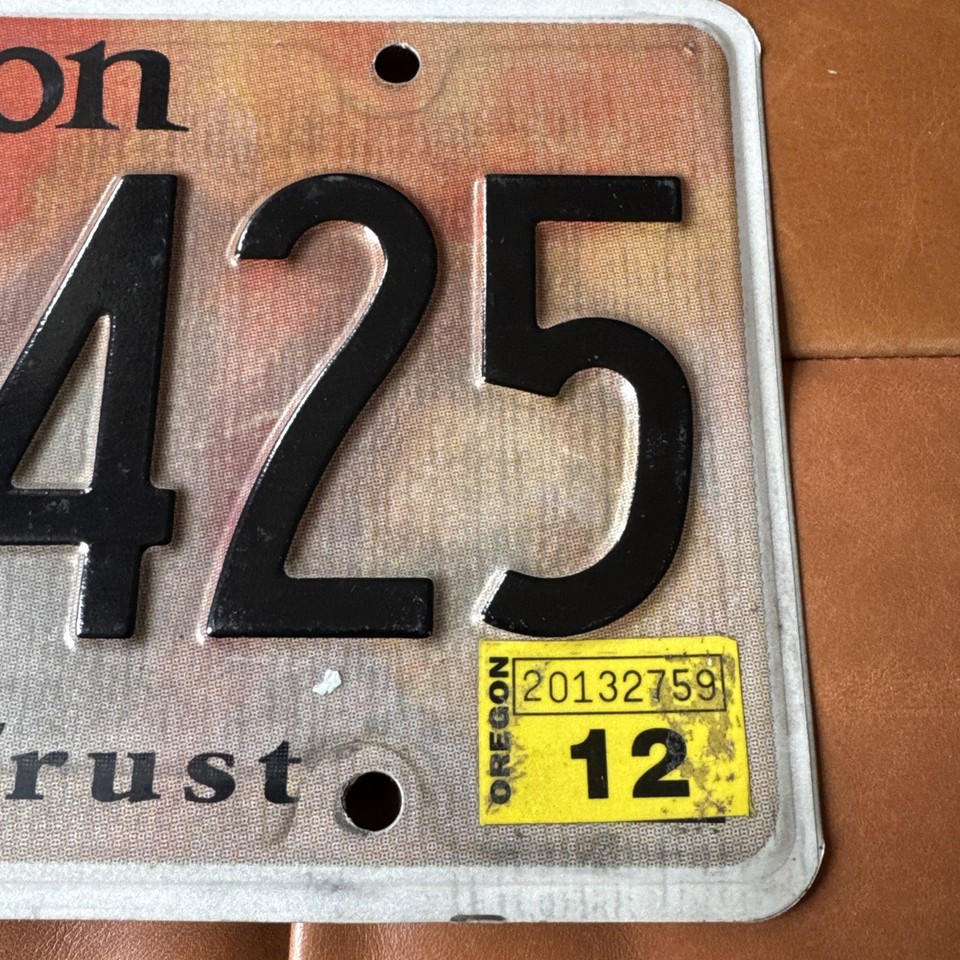2012 Oregon CULTURAL TRUST License Plate Graphic Tag # 28425 | eBay