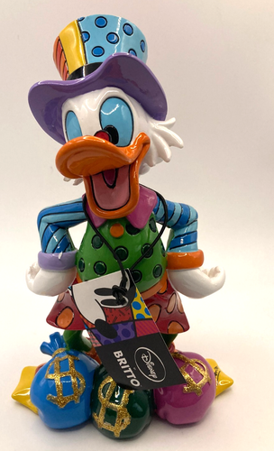 Disney by Britto Scrooge McDuck Figurine – Romero Britto | Enesco 2012 ...