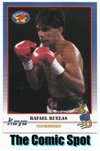 1991 KAYO ROUND ONE ~ RAFAEL RUELAS #165 ~ RISING STAR ~ BOXING TRADING ...