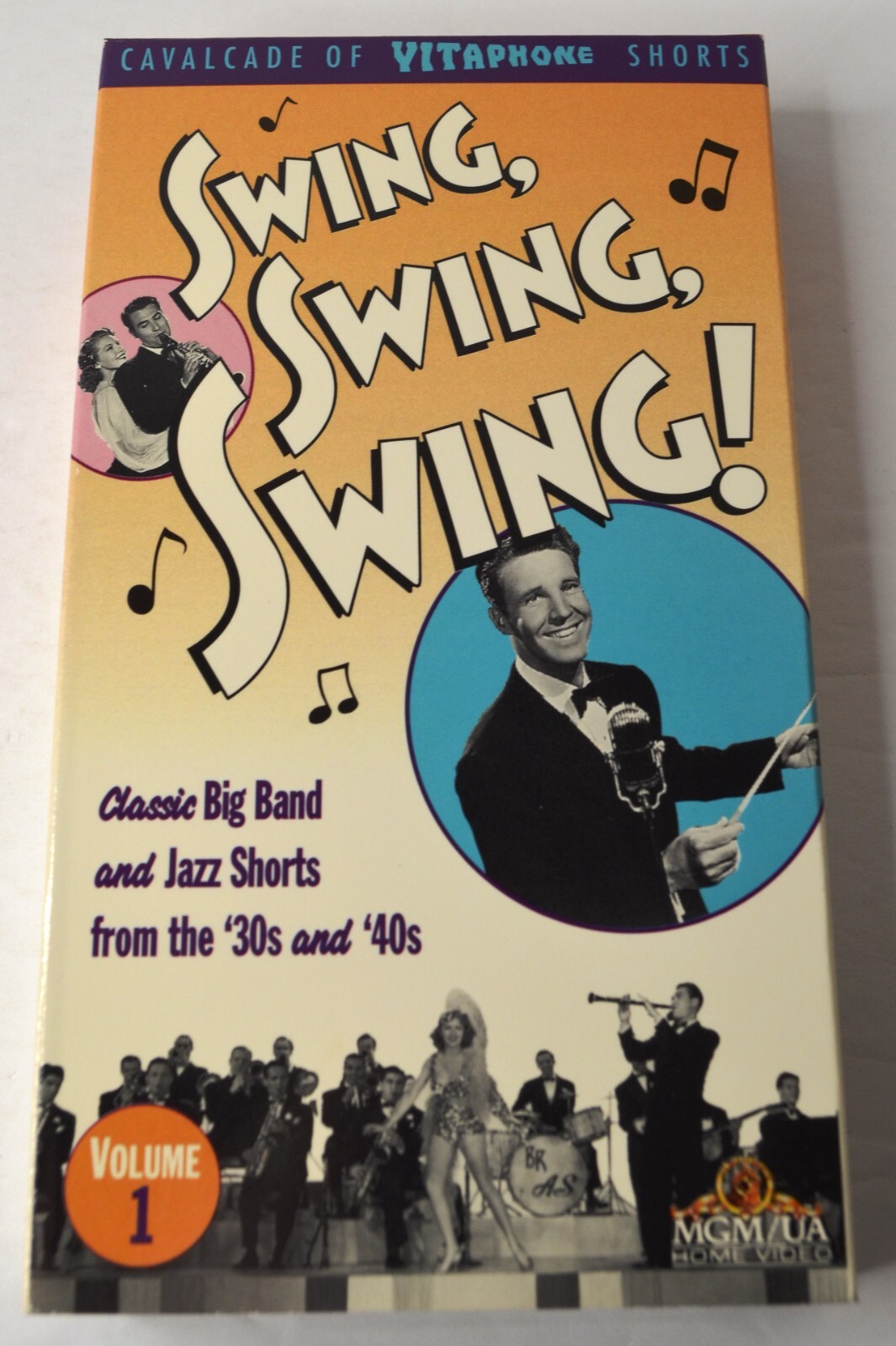 1994 SWING SWING SWING VOL 1 BIG BANDS & JAZZ SHORTS MGM VHS TAPE OZZIE ...