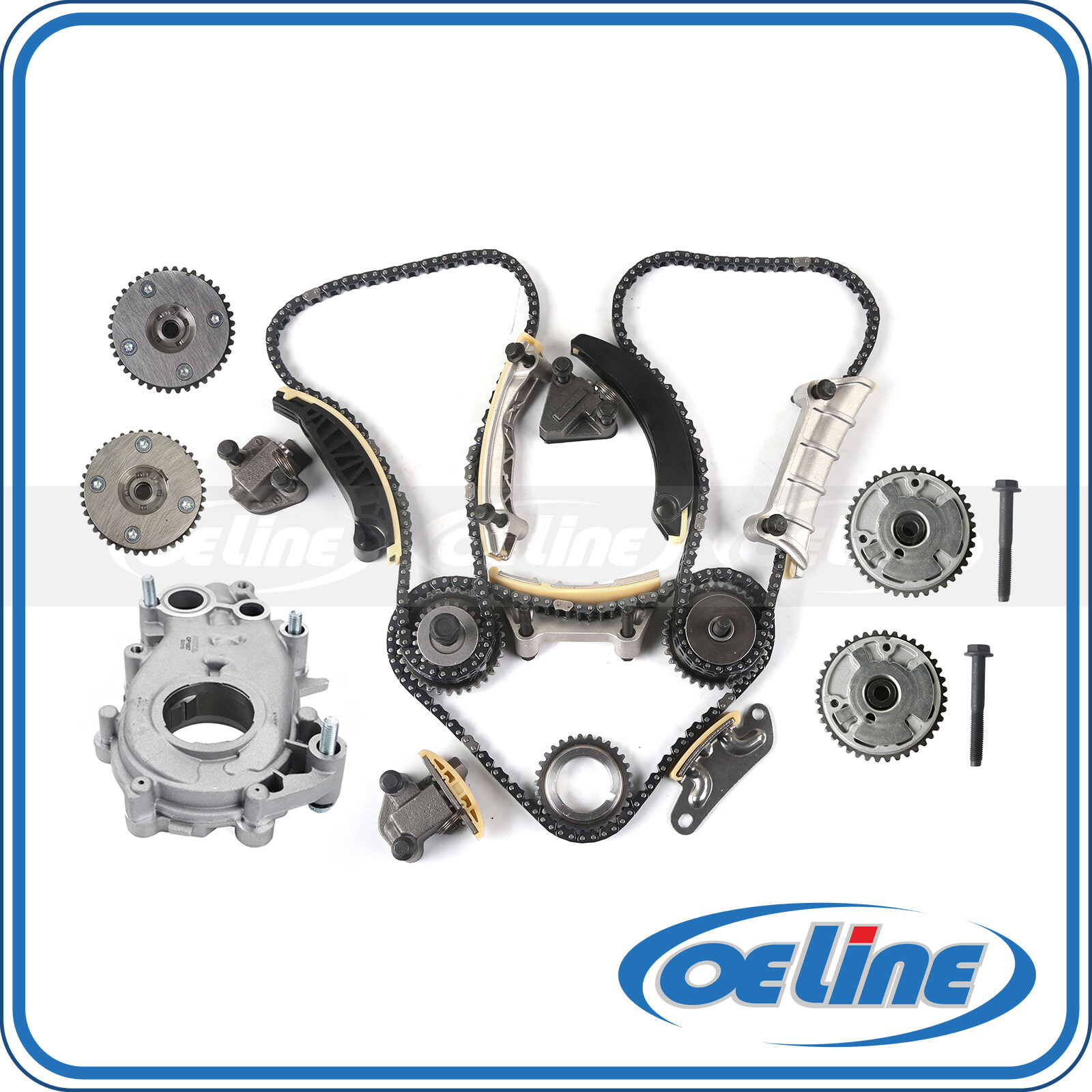 Timing Chain Kit Oil Pump for 06-17 Cadillac Buick Pontiac 3.6L w/ VVT ...