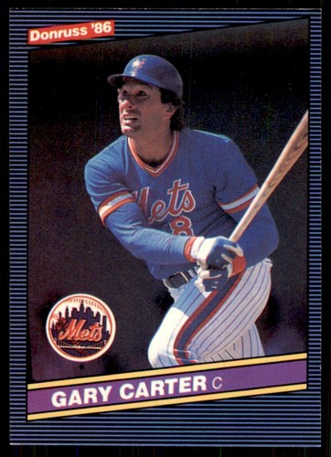 1986 Donruss Gary Carter Baseball Cards #68 | eBay