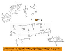 CHRYSLER OEM Steering Gear-gear Assembly Bolt 6505731AA for sale online ...