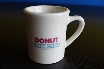 Donut Connection vintage 90s restaurant diner coffee cup mug | eBay