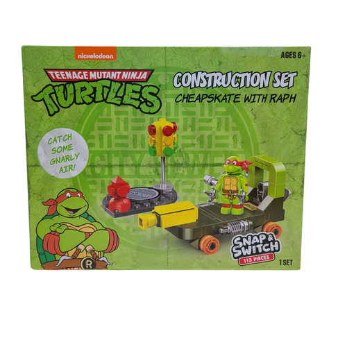 Teenage Mutant Ninja Turtles Construction Set Cheapskate W/ Ralph ...