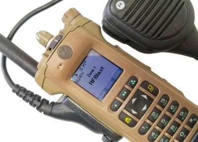 Motorola SRX 2200 Combat Military Two Way Radio VHF 136-174 MHz P25 ...