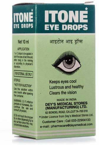 Orginal Itone Eye Drops Ayurvedic Eyes Conjunctvitis Clear Vision10ml ...