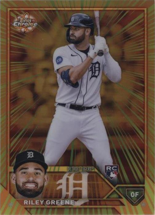 2023 Topps Chrome - Radiating Rookies Riley Greene #RR-2 (RC) for sale ...