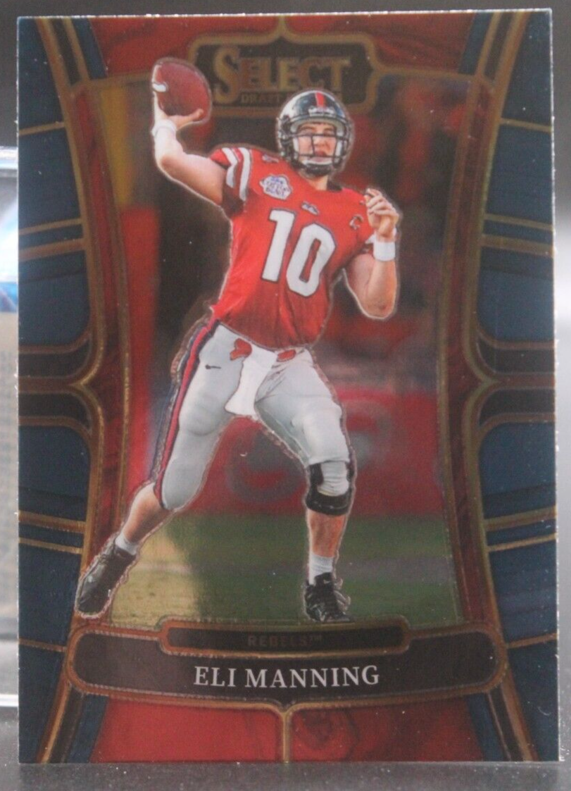 Eli Manning (Ole Miss Rebels) - 2023 Panini Select Draft Picks #100 | eBay