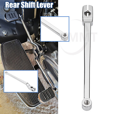 9.84" Chrome Extended Rear Heel Shift Lever For Harley Fatboy Heritage ...