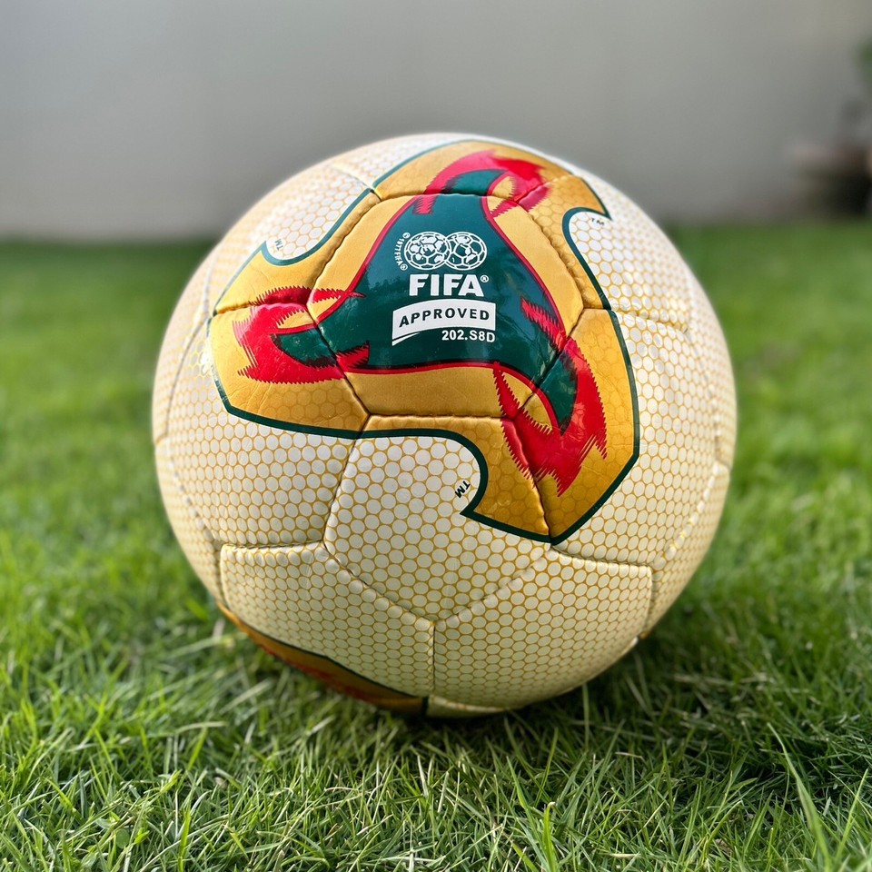 Fevernova Football Fifa World Cup 2002 Official Match Soccer Ball Size ...