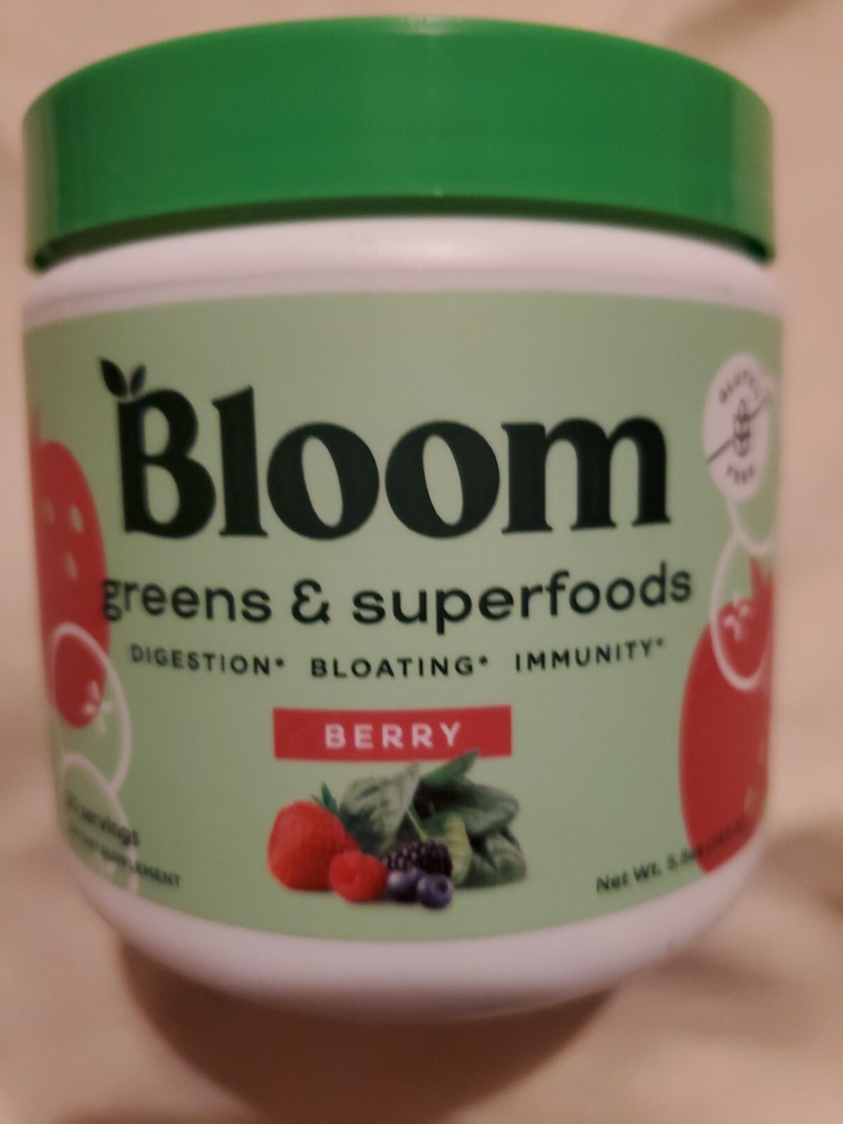 BLOOM NUTRITION Greens and Superfoods Powder Berry , 30 Servings # | eBay