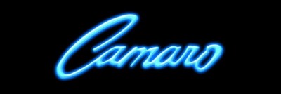 Chevrolet Camaro Script NEW Metal Sign 12"x36" USA STEEL XL Size - 4 ...