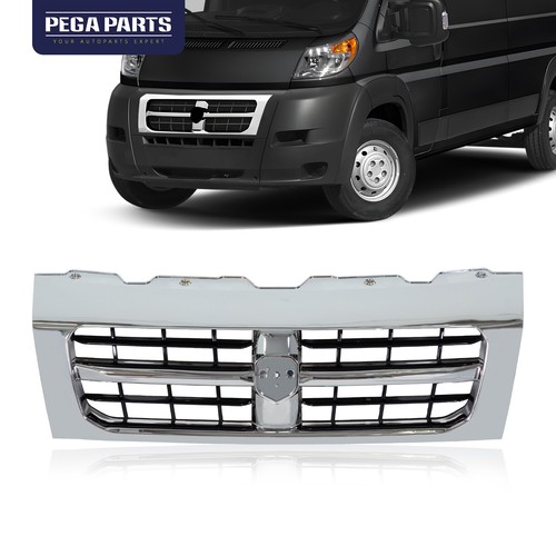Front Bumper Upper Grille Chrome For 2014-2018 Ram Promaster 1500 2500 ...