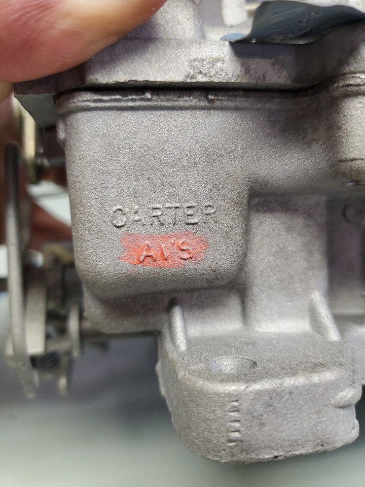 1970-71 CARTER 440 Auto 71 AVS CARBURETOR C7 4966s REMAN OEM MOPAR W ...