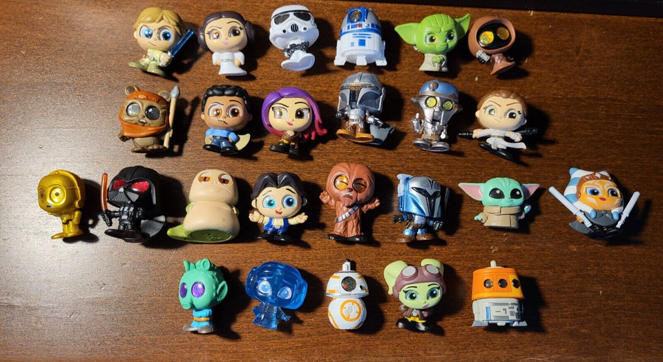 250 Different Star Wars Disney Doorables Series 1 2 3 4 Squish 1 2 SDCC ...