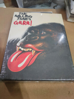 The Rolling Stones GRRR! 3 CD +hardback book+posters DELUXE LONG BOX ...