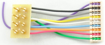 TCS 1186 ~ C628-H/C630-H Harness ~ 9 Pin to 8 Pin DCC Decoder Harness ...