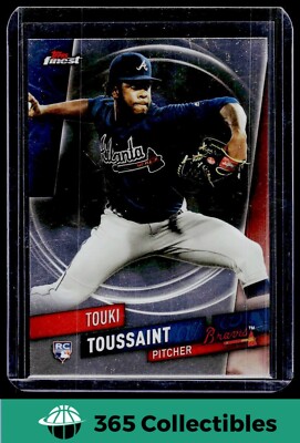2019 Finest Touki Toussaint Rookie #88 Baseball Atlanta Braves | eBay