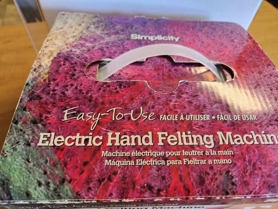 New Simplicity Electric Hand Felting Machine | eBay