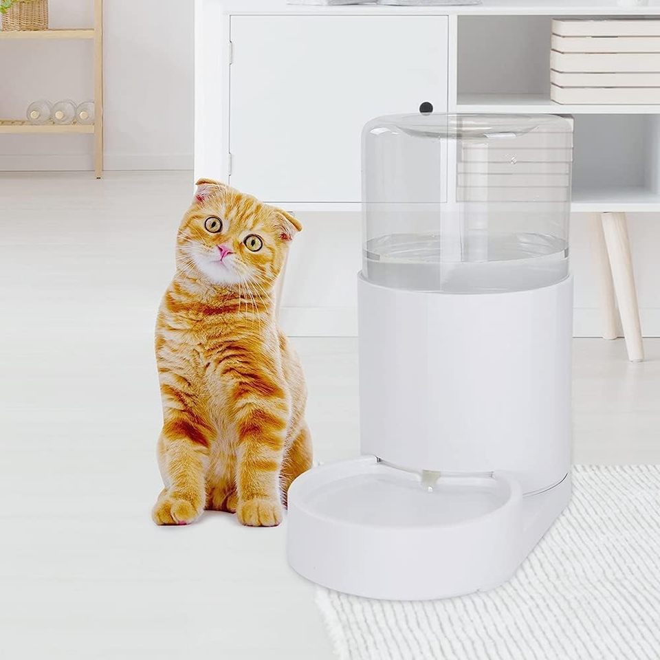 Automatic Pet Water Dispenser 2.5L – Cat & Dog Water Fountain with ...