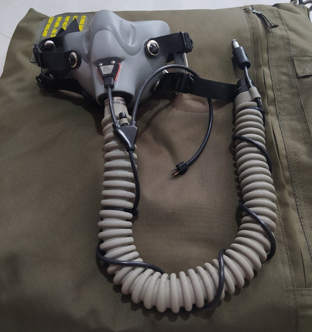 MASK OXYGEN REPRO MBU-14P(GREY)TOP GUN MAVERICK MOVIE PROP ACC FOR ...