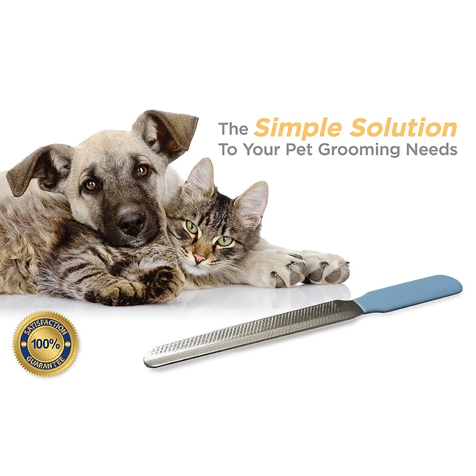 Pets First Stainless Steel Nail File for Dogs & Cats Lightweight Nail ...