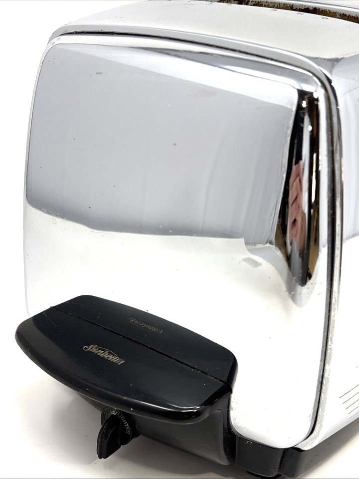 Vintage Sunbeam Toaster Model T20-B Chrome Art Deco Radiant FOR PARTS ...