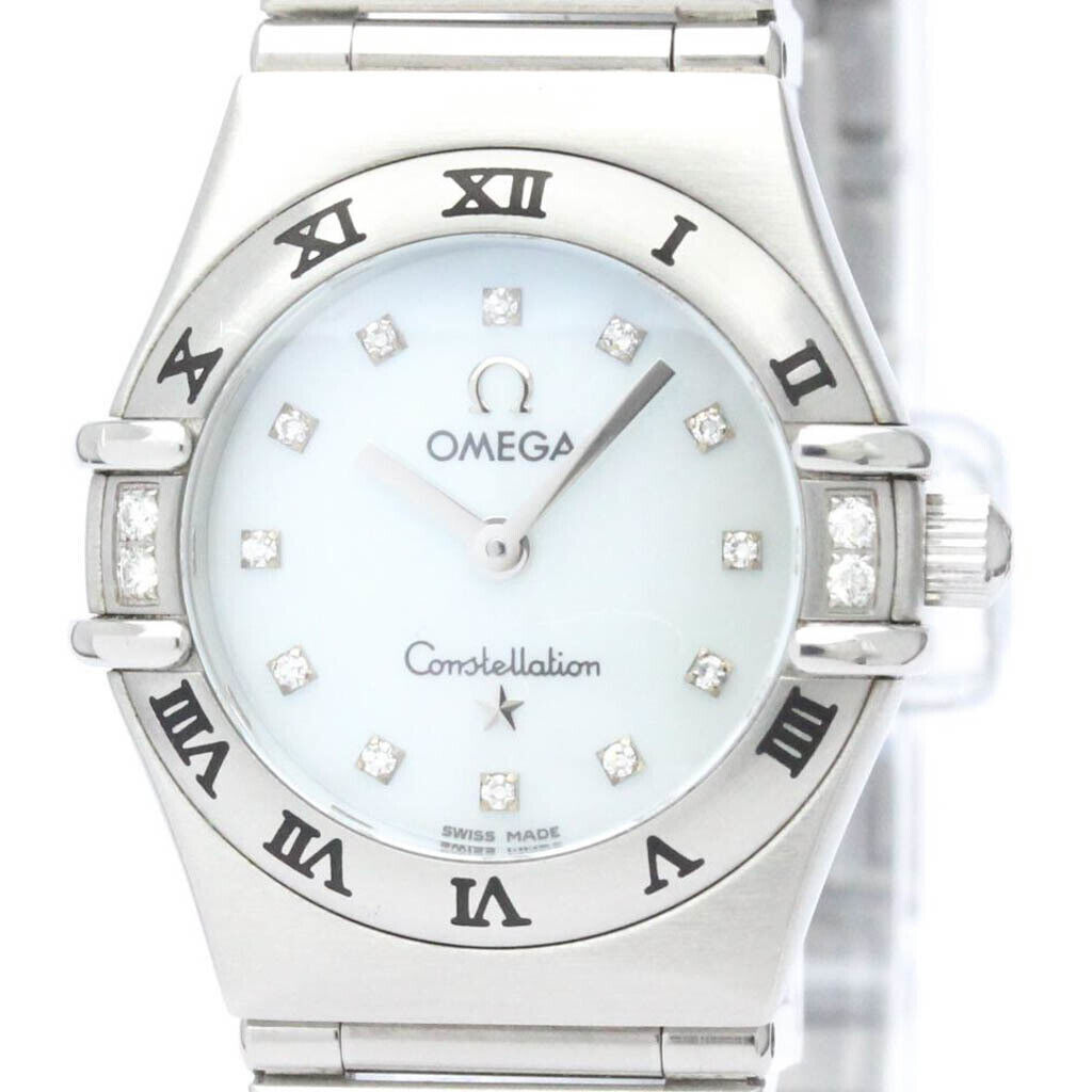 OMEGA Constellation White Mother of Pearl Women's Watch - 1567.76 for ...