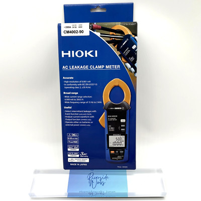 HIOKI CM4002-90 Electric AC Leak Clamp Meter Wireless CM4002 + Z3210 ...