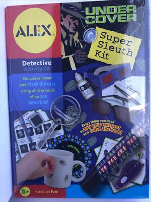 Alex Under Cover Super Sleuth Kit Detective Activity Kit | eBay