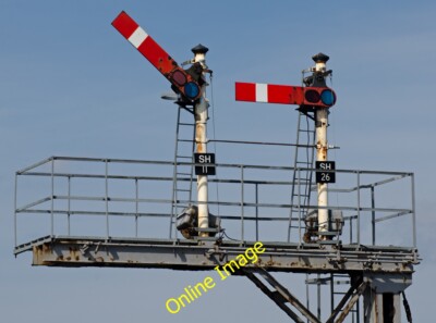 Photo 6x4 Signals - Stranraer station These signals are the same a ...