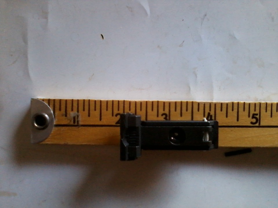 Thompson Center Contender Rear Sight Fits T/C Round Barrel 13/16 OC ...