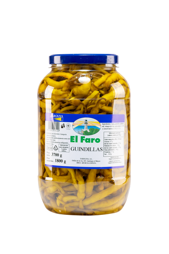 PICKLED GREEN PEPPER Guindillas Green Basque Spanish CHILLI Tapas ...