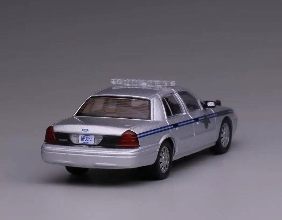 1:64 596 Silver Police Crown Victoria CV EN114 SCPD Model Diecast ...