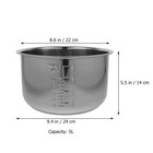 Professional Aroma Rice Cooker Parts Bowl Replacement Liner Household ...