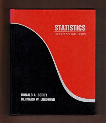 Statistics: Theory and Methods - Hardcover By Berry, Donald A - GOOD ...