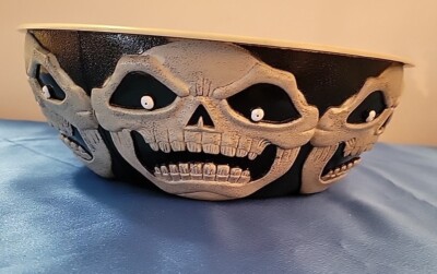 Plastic Halloween Skeleton Candy Dish | eBay