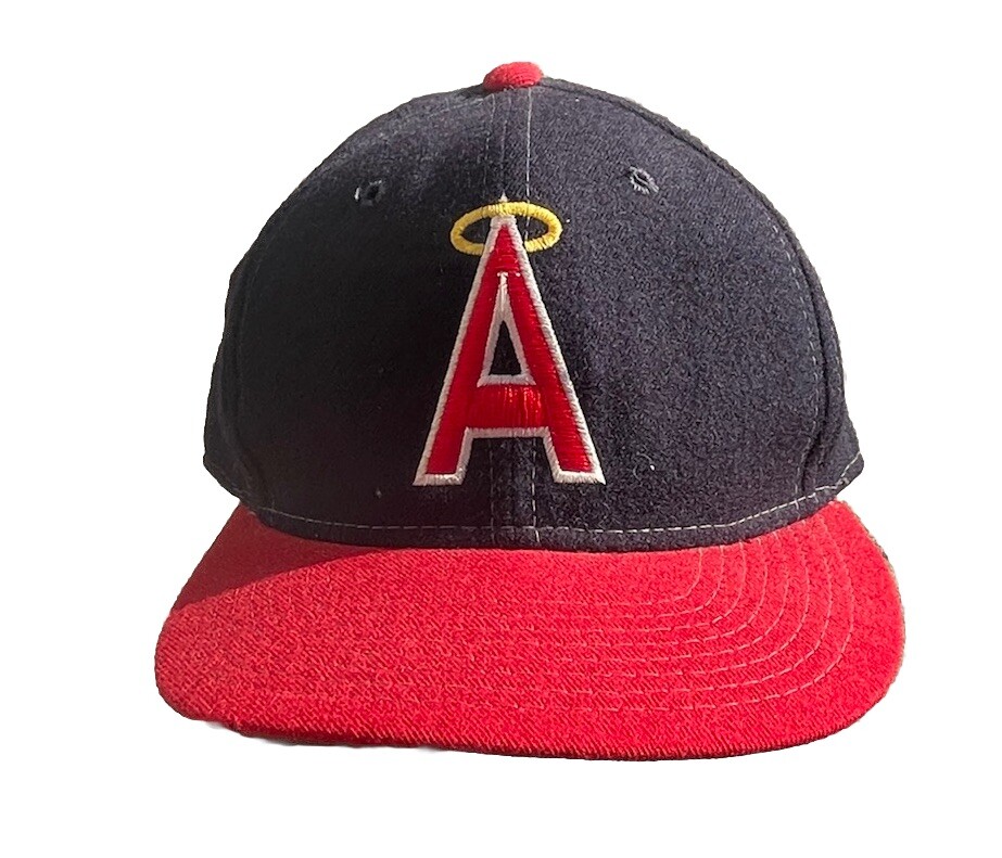 Anaheim Angels Vintage Fitted Cap Hat Sports Specialties Vintage 7 1/4 ...