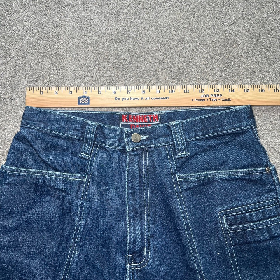 Vintage Kenneth David Baggy Patchwork JNCO Southpole Grunge Jeans Size ...